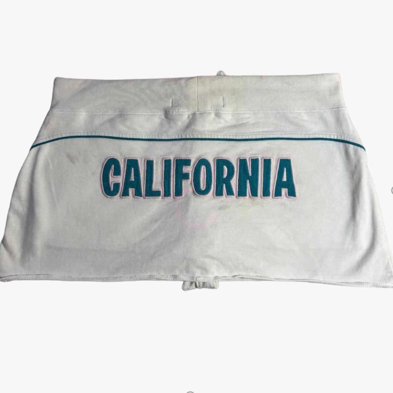 Vintage Y2K 2000s “California” tramp stamp sporty... | Depop