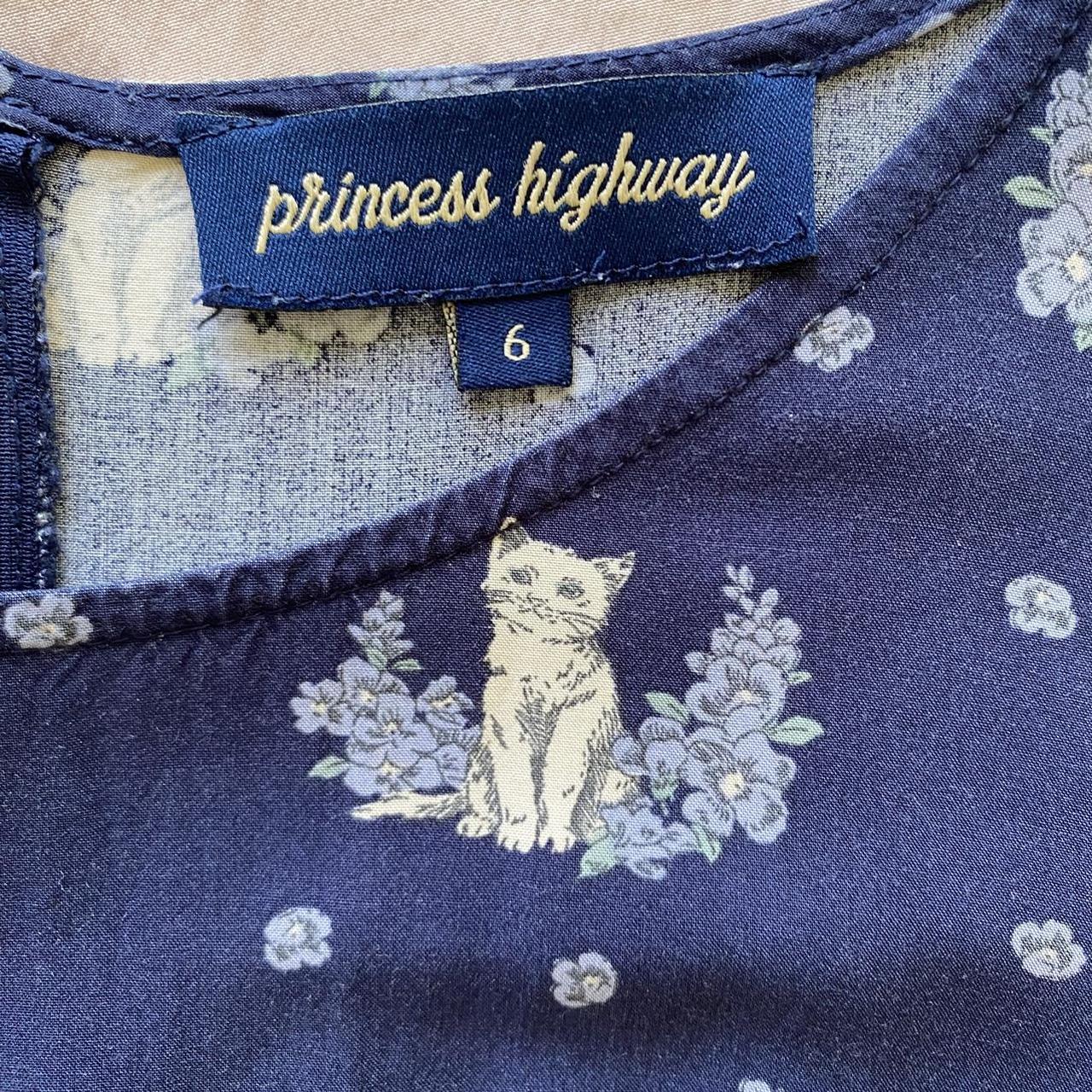 Princess Highway cat dress - Size 6 🐱🌸🌼 This has... - Depop