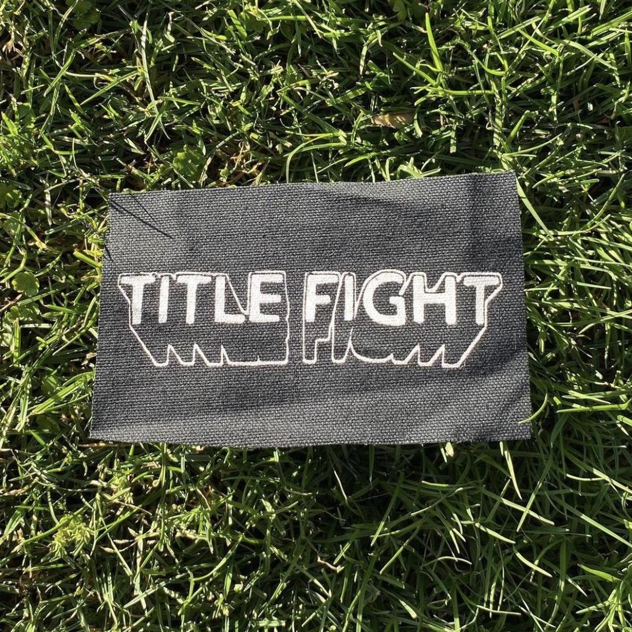 title fight patch hand made by me! not actual price,... - Depop