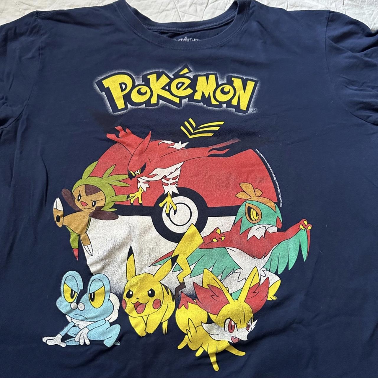 Pokémon Kalos region tee. Tagged size large. Great... - Depop