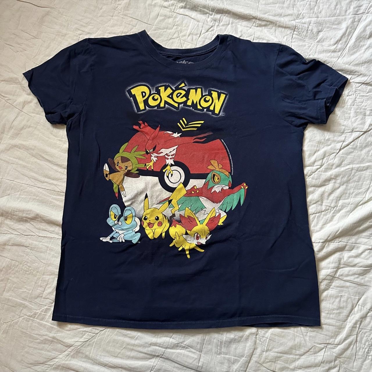 Pokémon Kalos region tee. Tagged size large. Great... - Depop