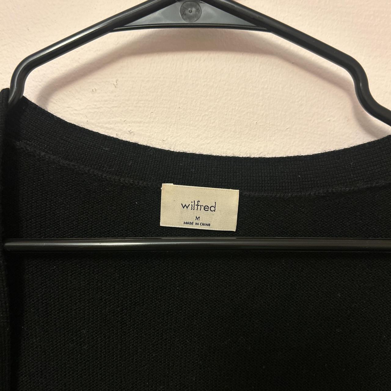 Aritzia Wilfred 100% merino wool duster cardigan in... | Depop