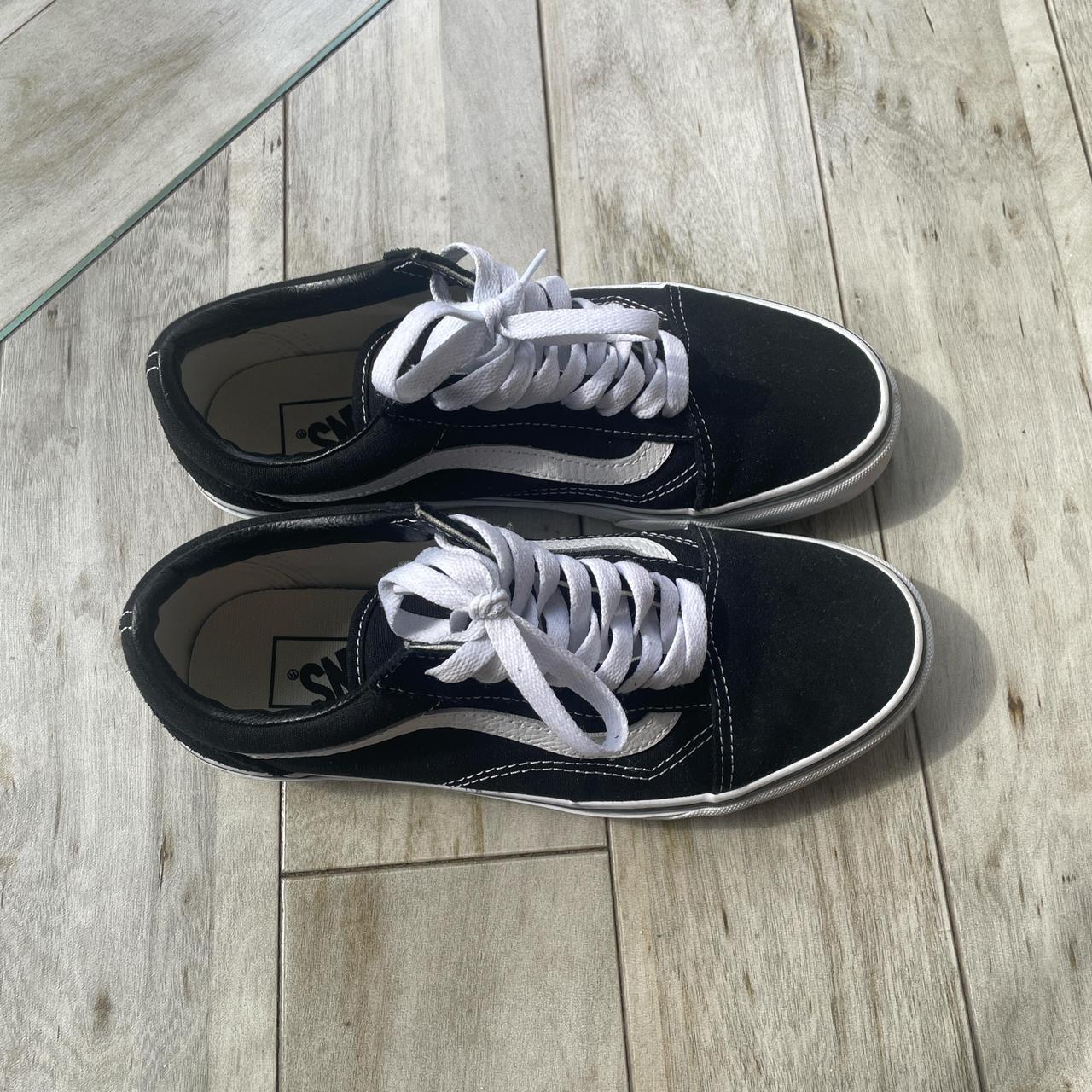 barely worn vans , almost brand new. size womens... - Depop