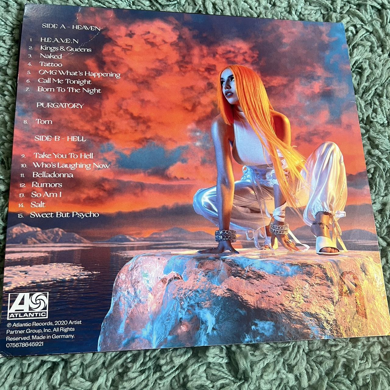 Ava max heaven and hell vinyl record lp on a limited... - Depop