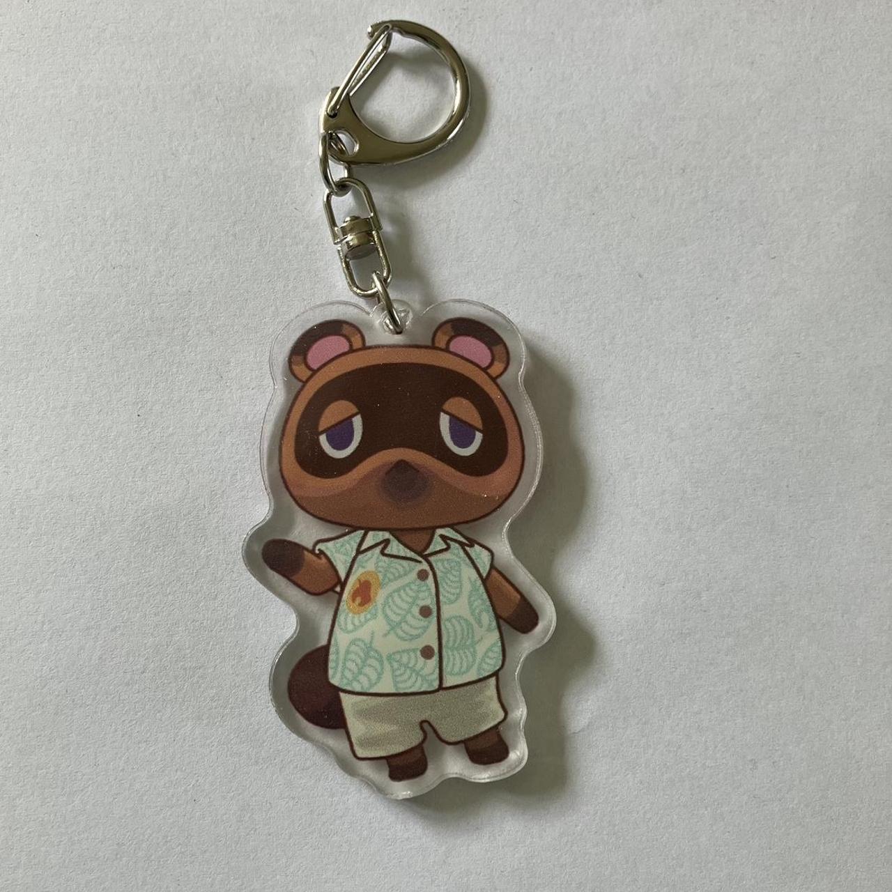 tom nook from animal crossing keychain! i love this... - Depop