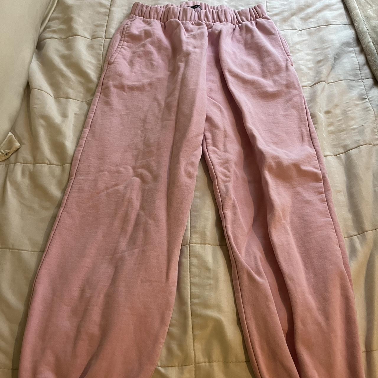 Pink brandy sweats! - Depop