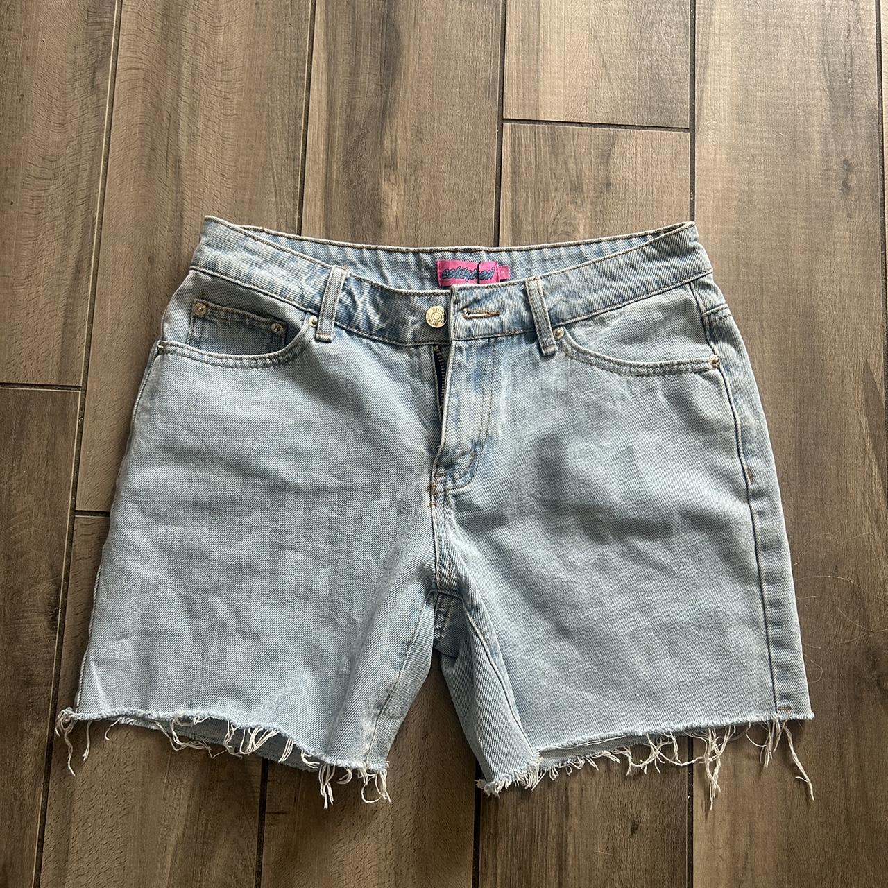 Edikted baggy Jorts Brand new never worn Size small - Depop