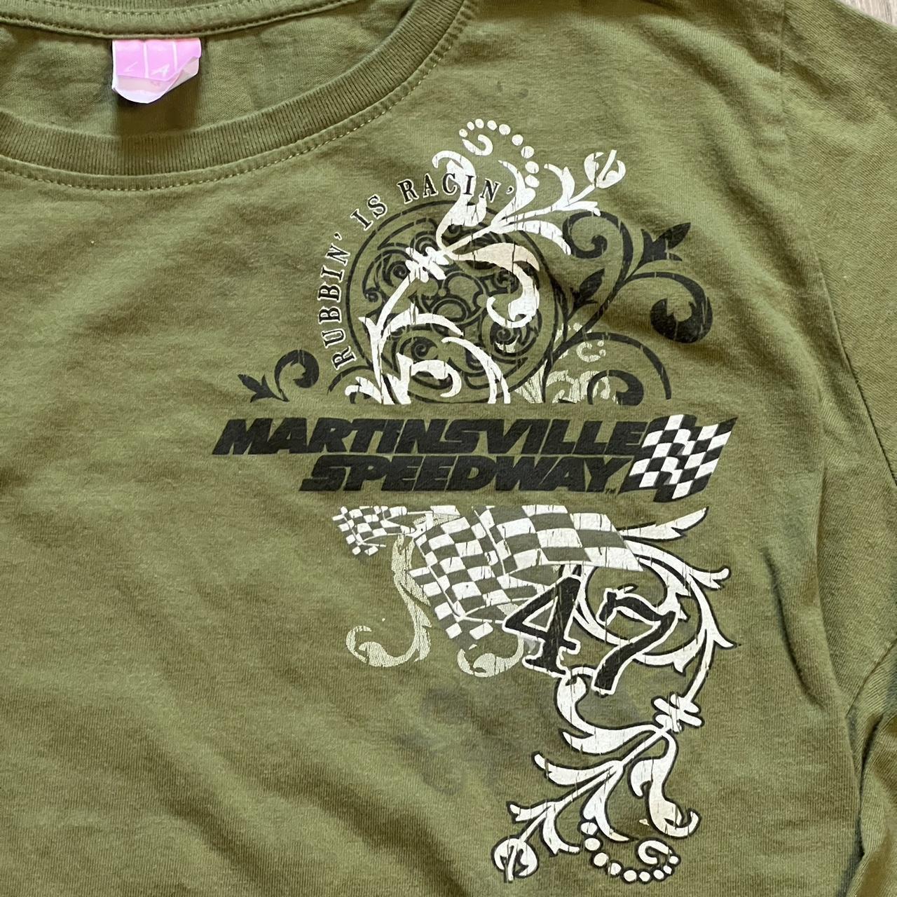 Martinsville speedway 'Rubbin is racin' longsleeve... - Depop