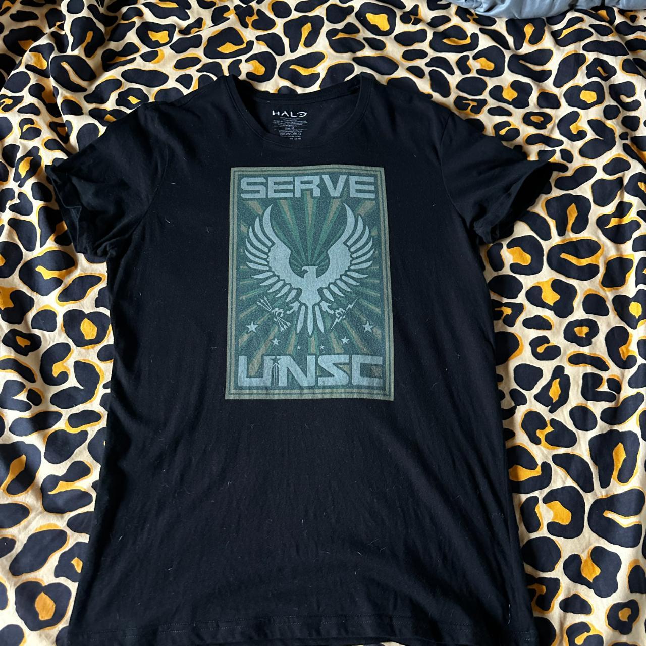 Official Halo UNSC Shirt Medium #halo #merch #xbox... - Depop