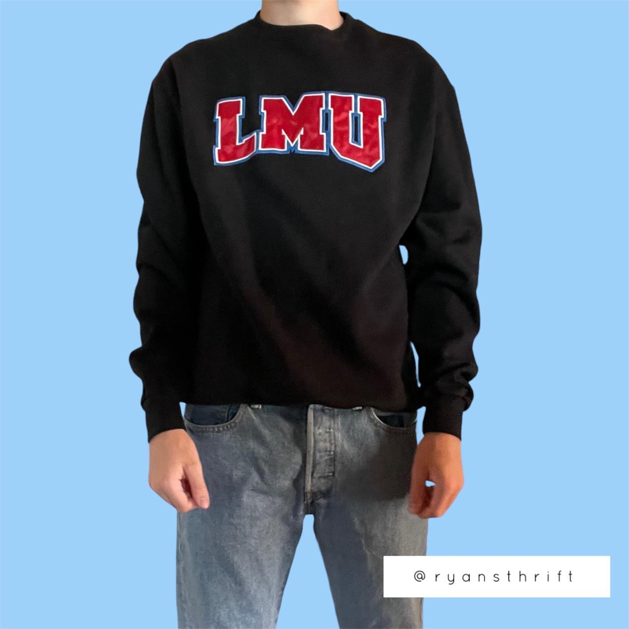 LMU Champion Crewneck Model Measurements: Height:... - Depop