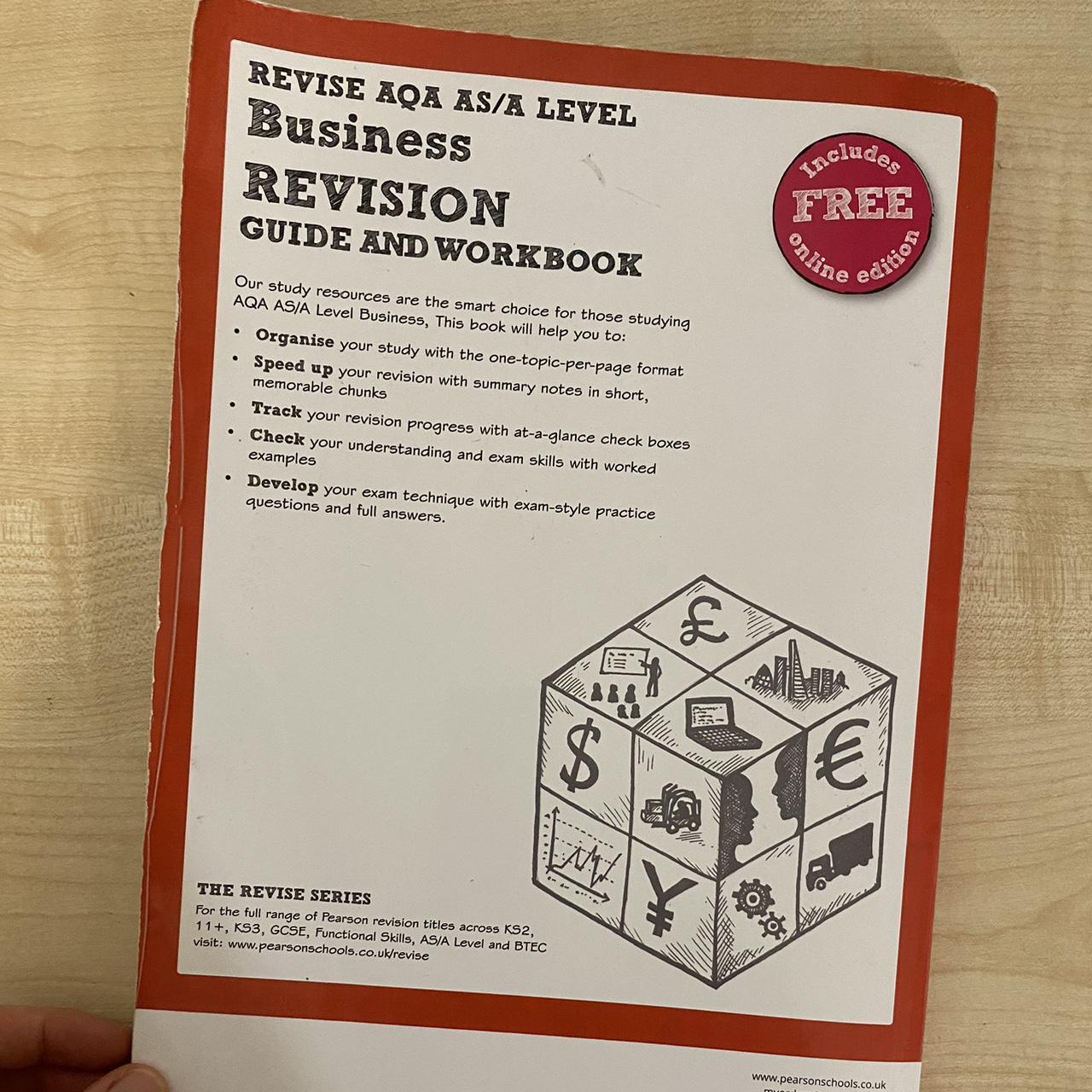 Revise AQA Business Revision Guide and Workbook... - Depop