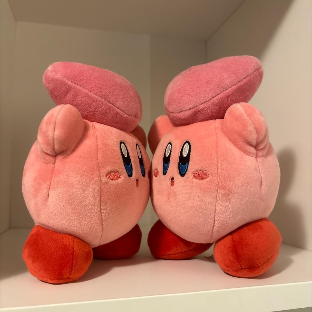 Matching Mini Kirby Plushes Holding A Heart Good Depop