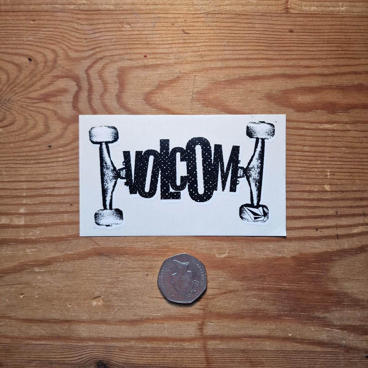 Volcom Trucks Sticker Good Condition 100 Authentic Depop