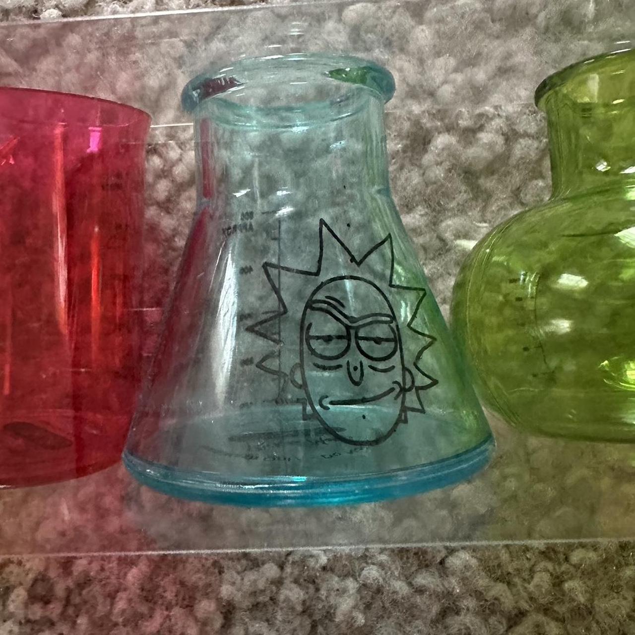 Rick and Morty shot glasses New in packaging! Never... - Depop