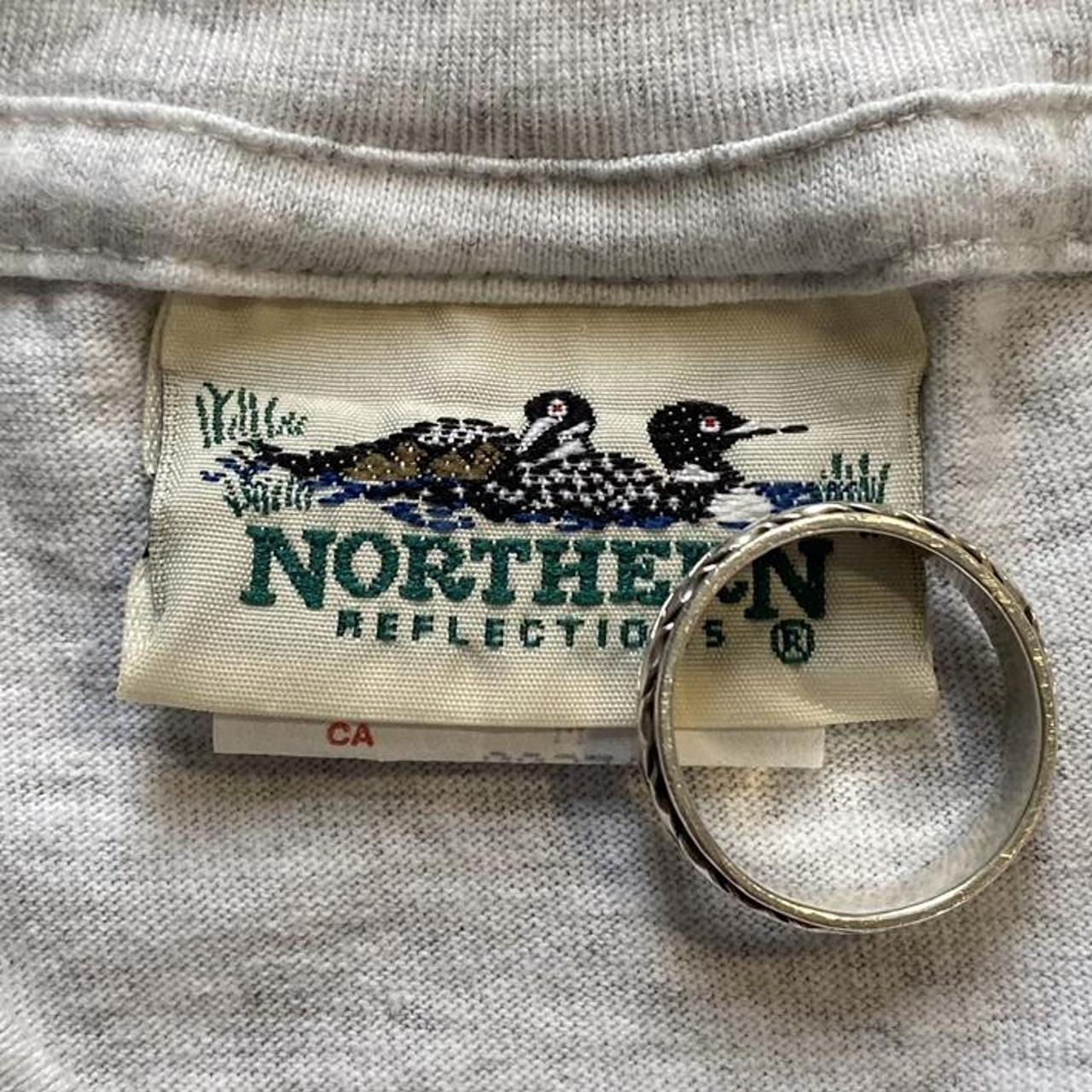 ⋆⁺₊⋆ 𓁺 vintage NORTHERN REFLECTIONS grey new york... - Depop