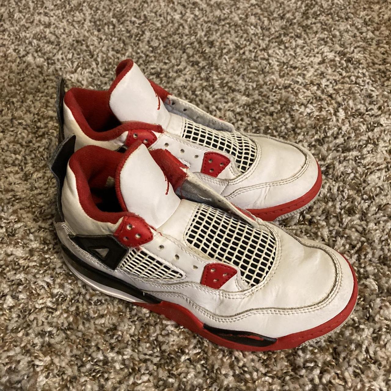 Nike Air Jordan Fire Red 4s! Size 13c! No shoe... - Depop