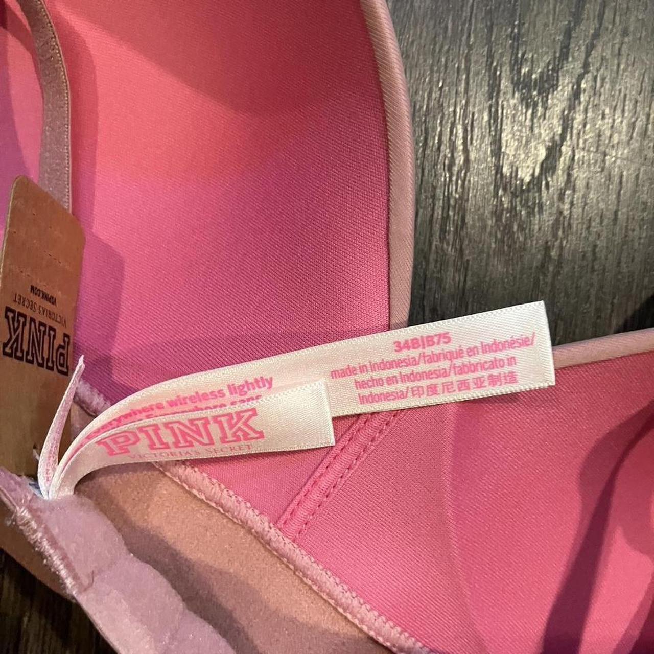 Victoria's Secret Women's Pink Bra | Depop