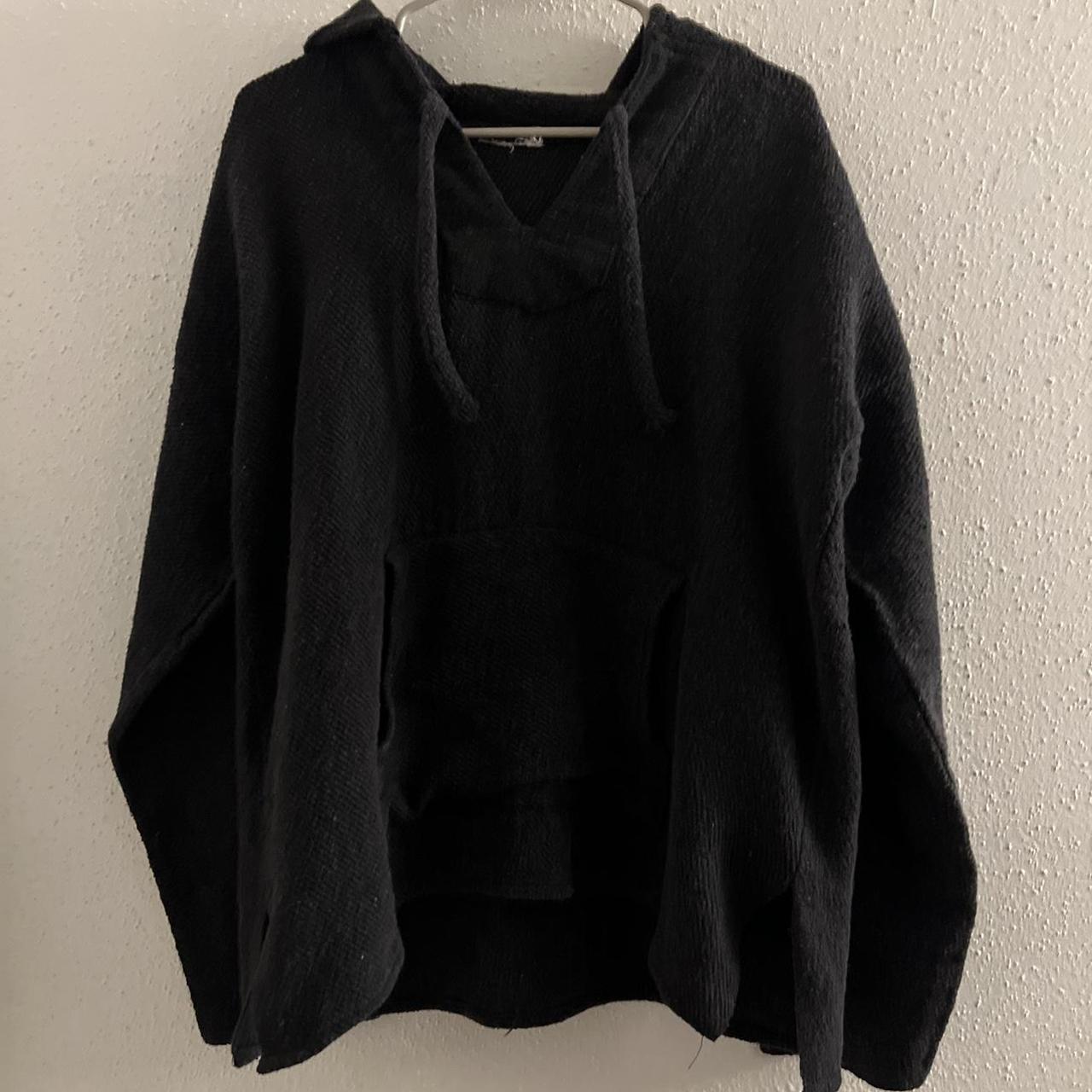 black baja/drug rug hoodie - Depop