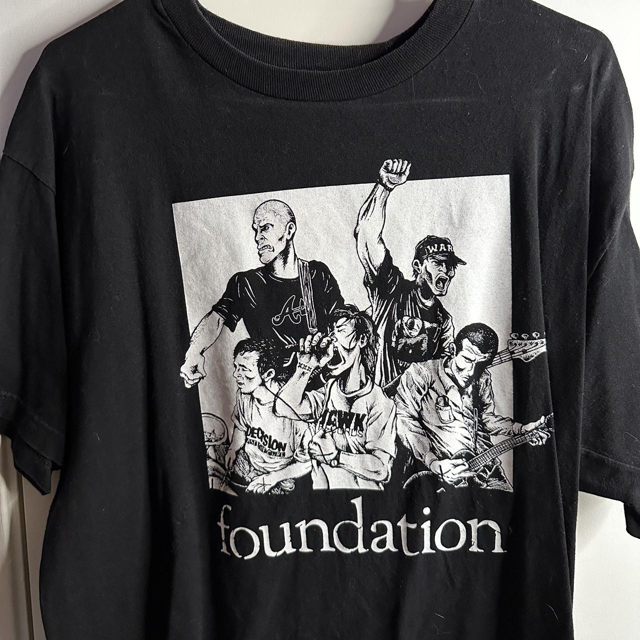 T-Shirt: Foundation Size: Large Condition: Like... - Depop