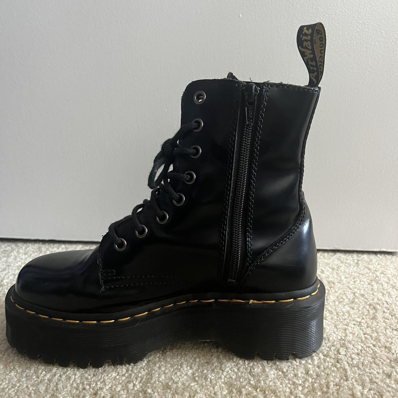 jadon platform docs so shiny😍 just dusty☹️ worn like... - Depop