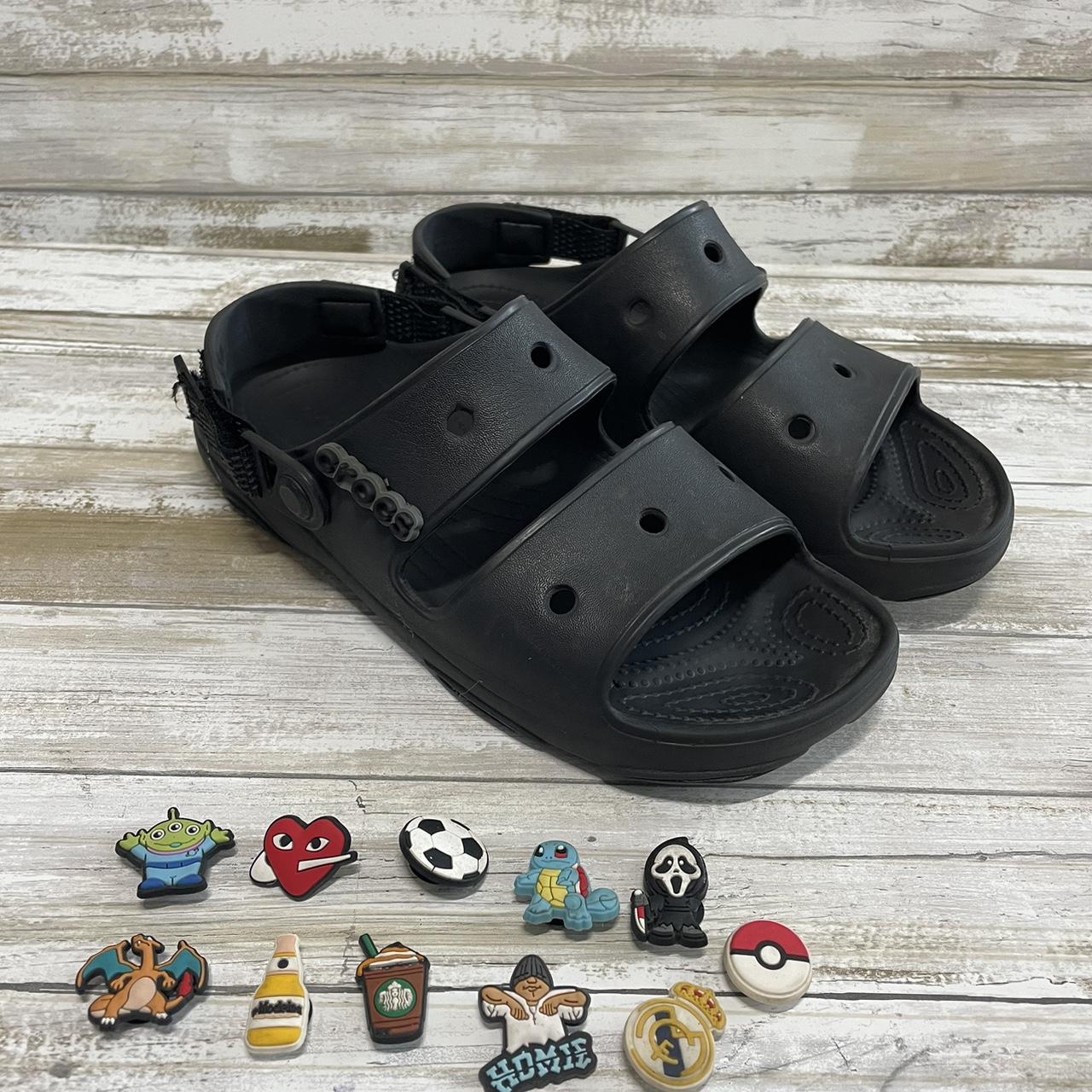 Crocs Classic All Terrain Open Toe Sandal Hook Loop... - Depop