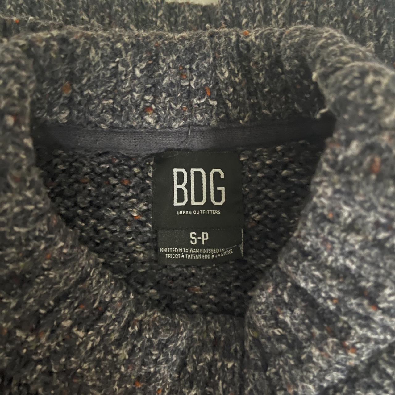 Urban outfitters BDG Neppy crew neck black sweater... - Depop