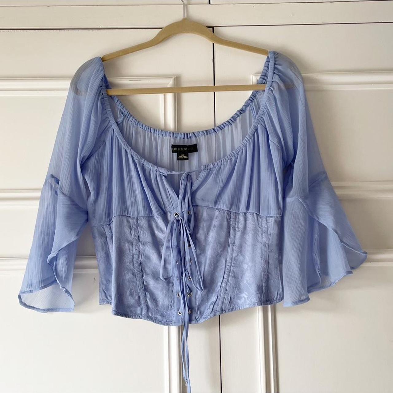 Light before dark urban outfitters periwinkle blue... - Depop