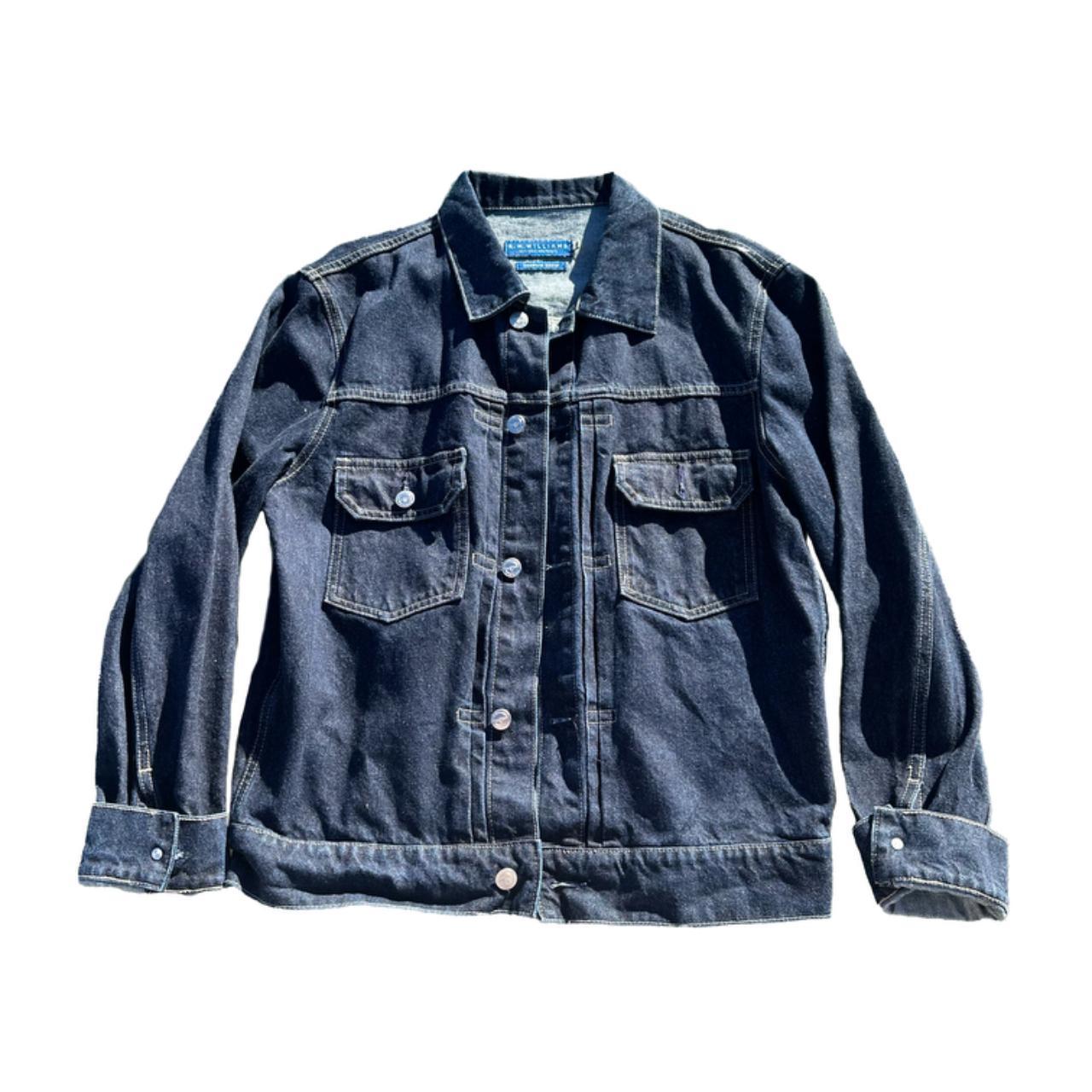 Small, fitted heavy denim jacket from RM... - Depop