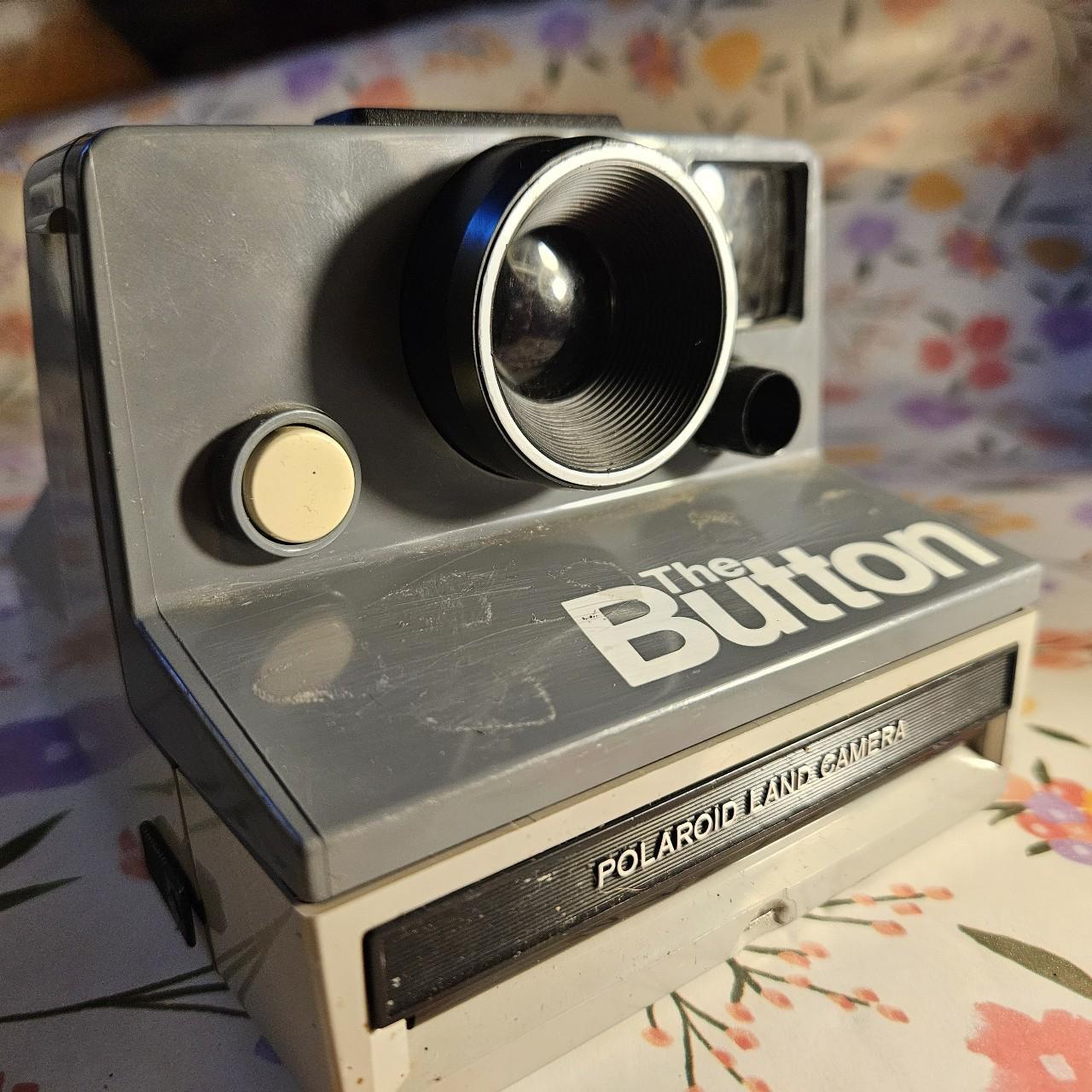 Vintage Polaroid The Button SX-70 OneStep Instant... - Depop