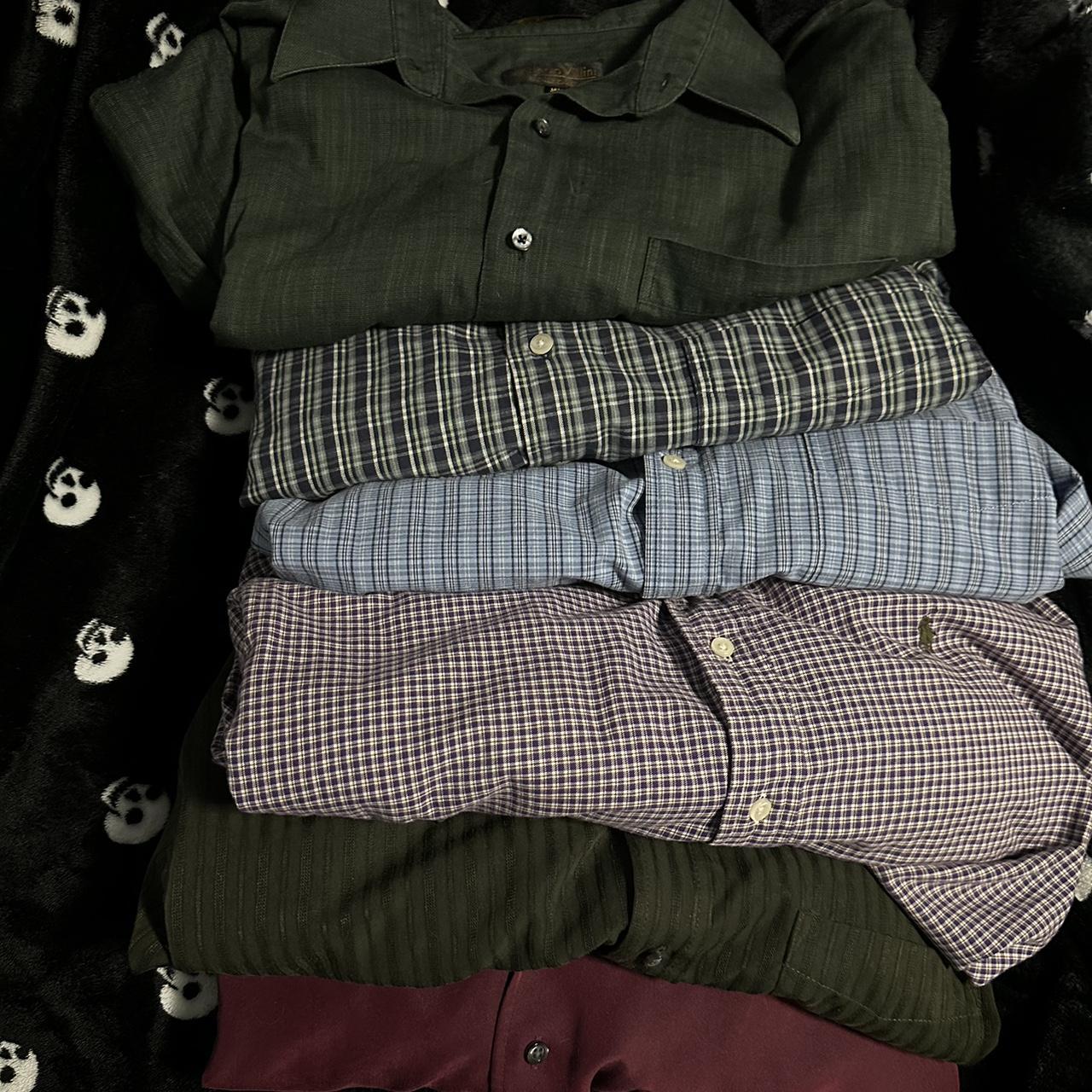 Various oversized flannels available dm to pick... - Depop