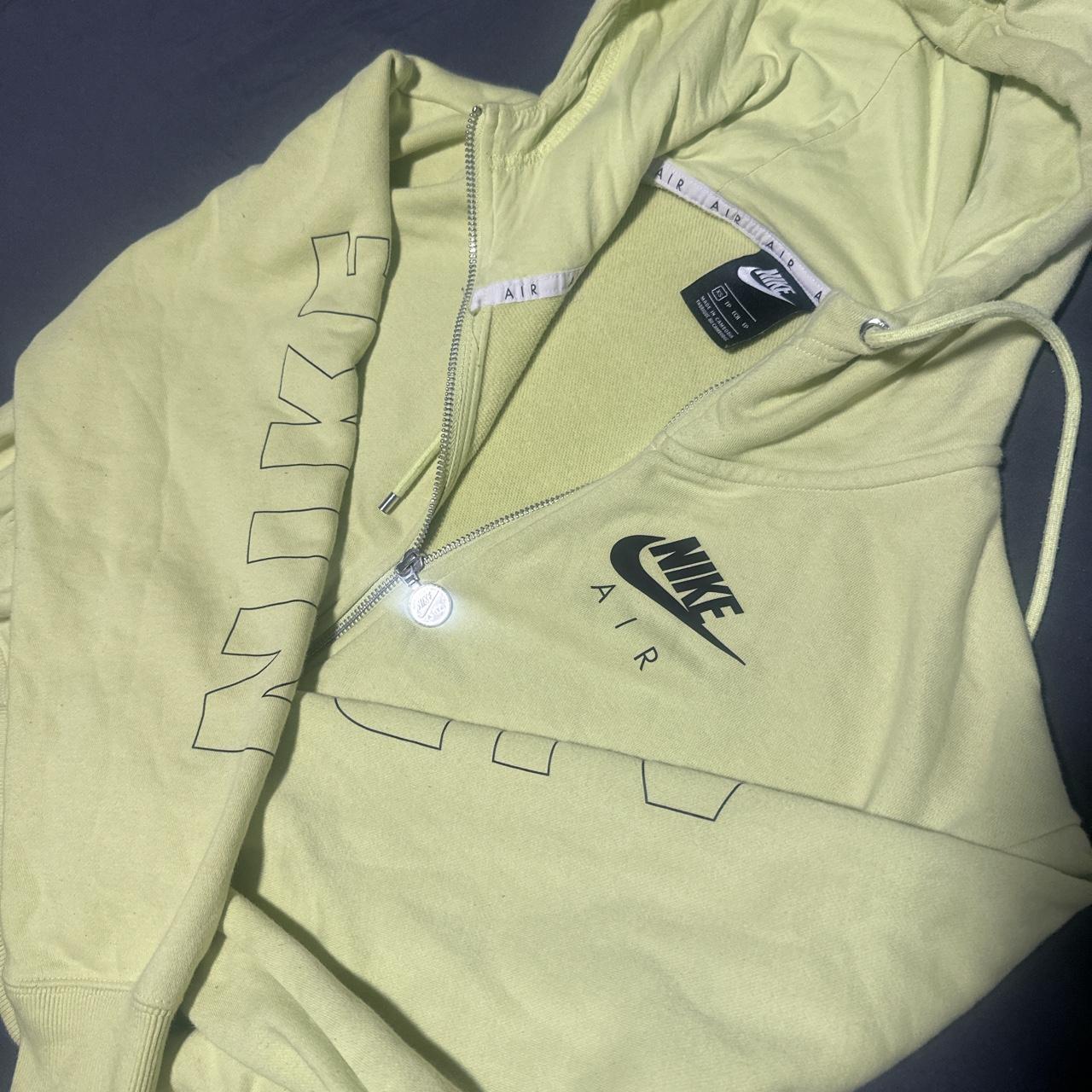 Nike XS Mint Green Zip Hoodie Can fit small as well... - Depop