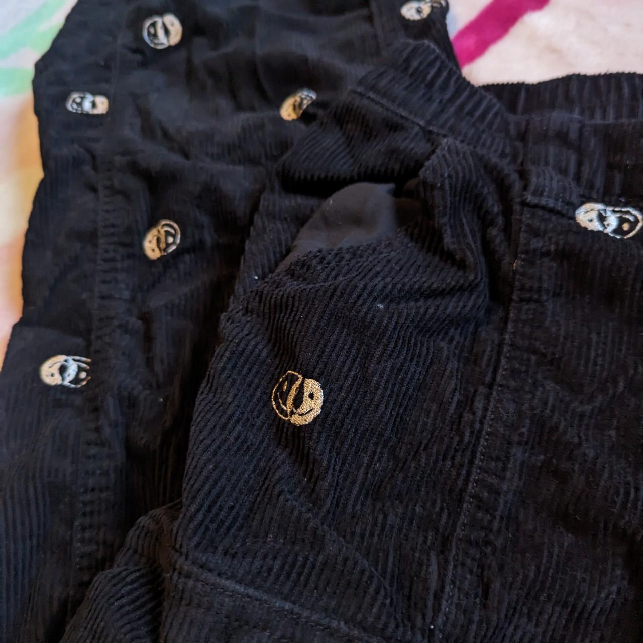 Pacsun smiley face pants They are corduroy with... | Depop