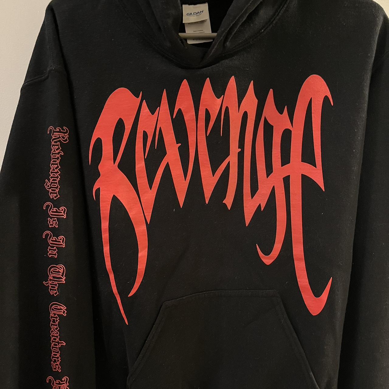 Revenge FANMADE hoodie. Bred kill style. NOT-PUFF... - Depop
