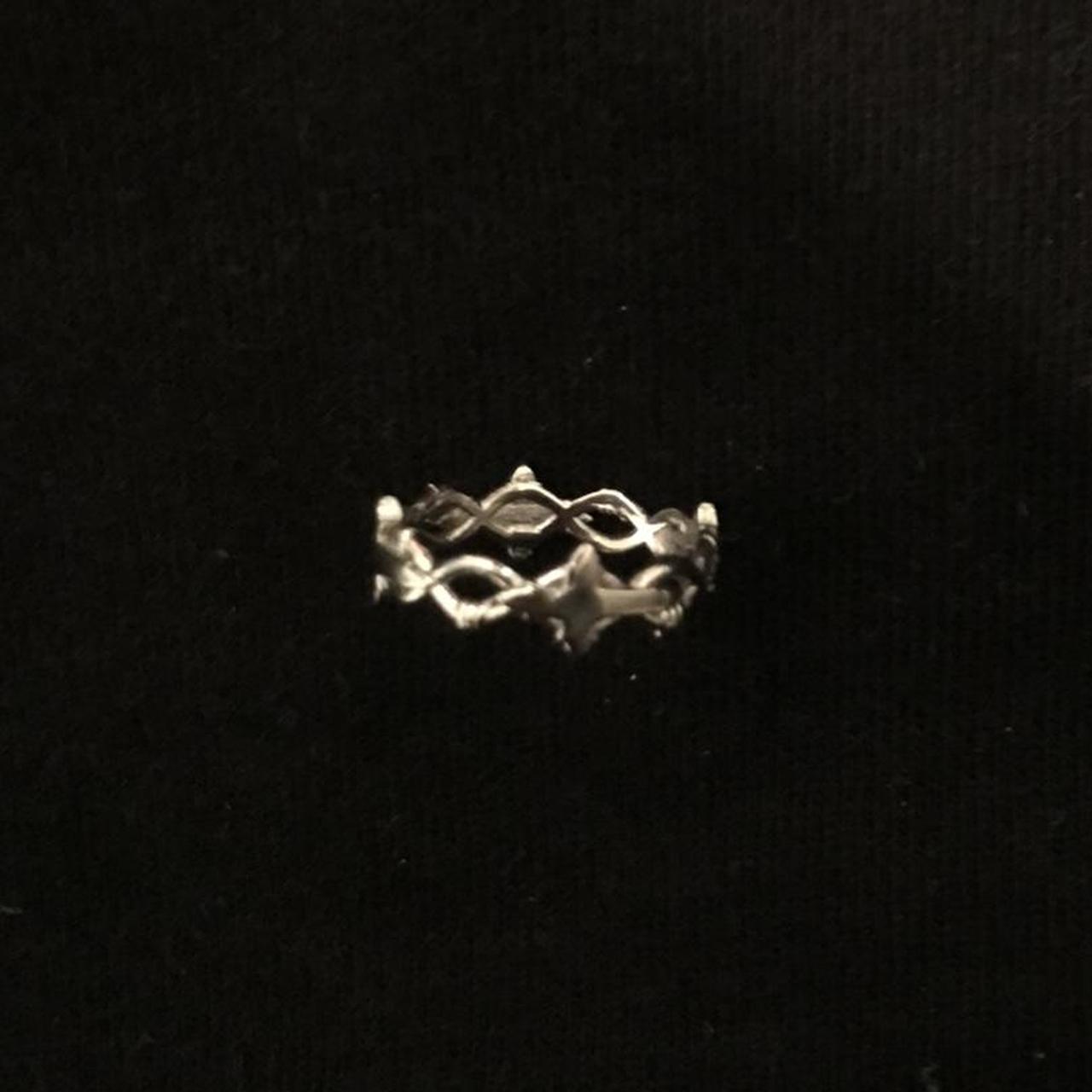 Hard Jewelry barbed wire ring • stainless steel •... - Depop