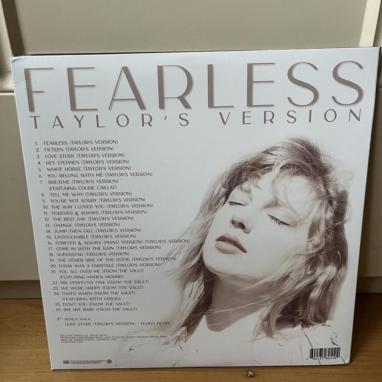 TAYLOR SWIFT FEARLESS TV LP In perfect condition,... - Depop