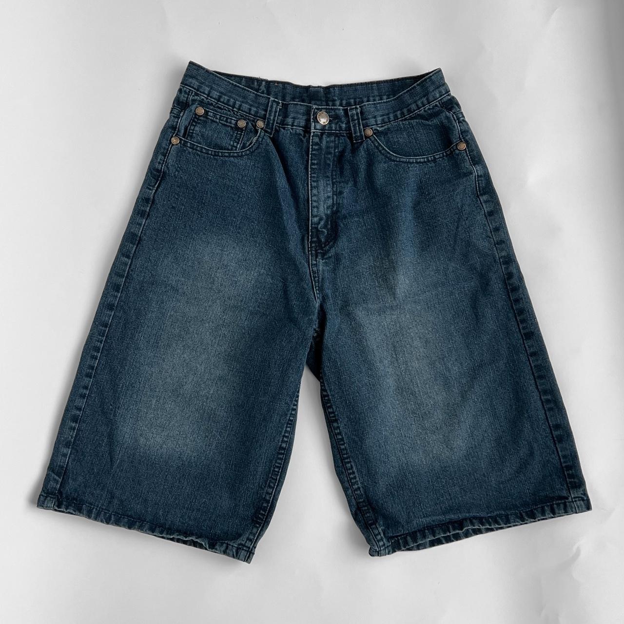 vintage baggy relaxed long bermuda shorts vintage... - Depop