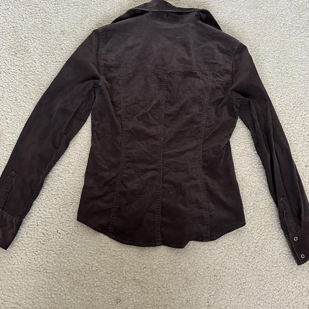Loft brand Brown corduroy button up -I’m a size... - Depop