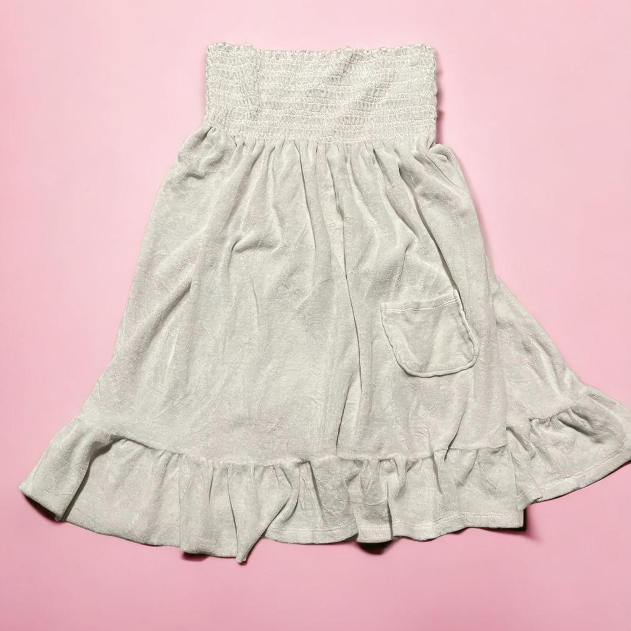 Raviya Women's White Dress | Depop