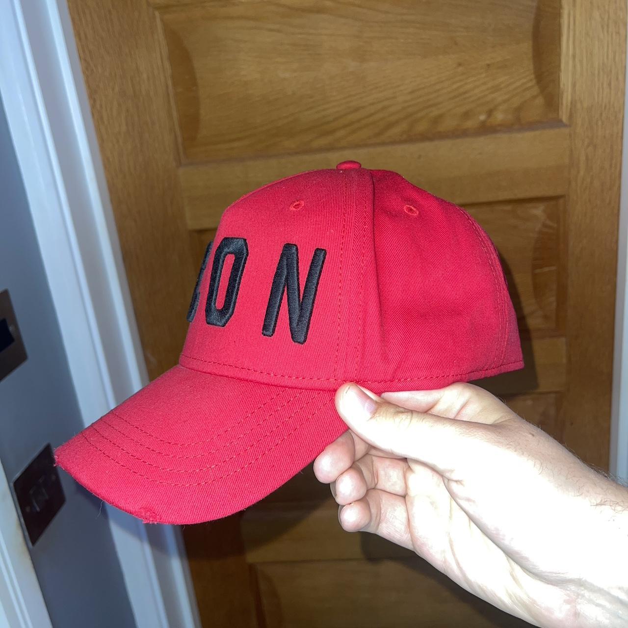 Red Dsquared2 ICON Adjustable Cap Send me offers... - Depop