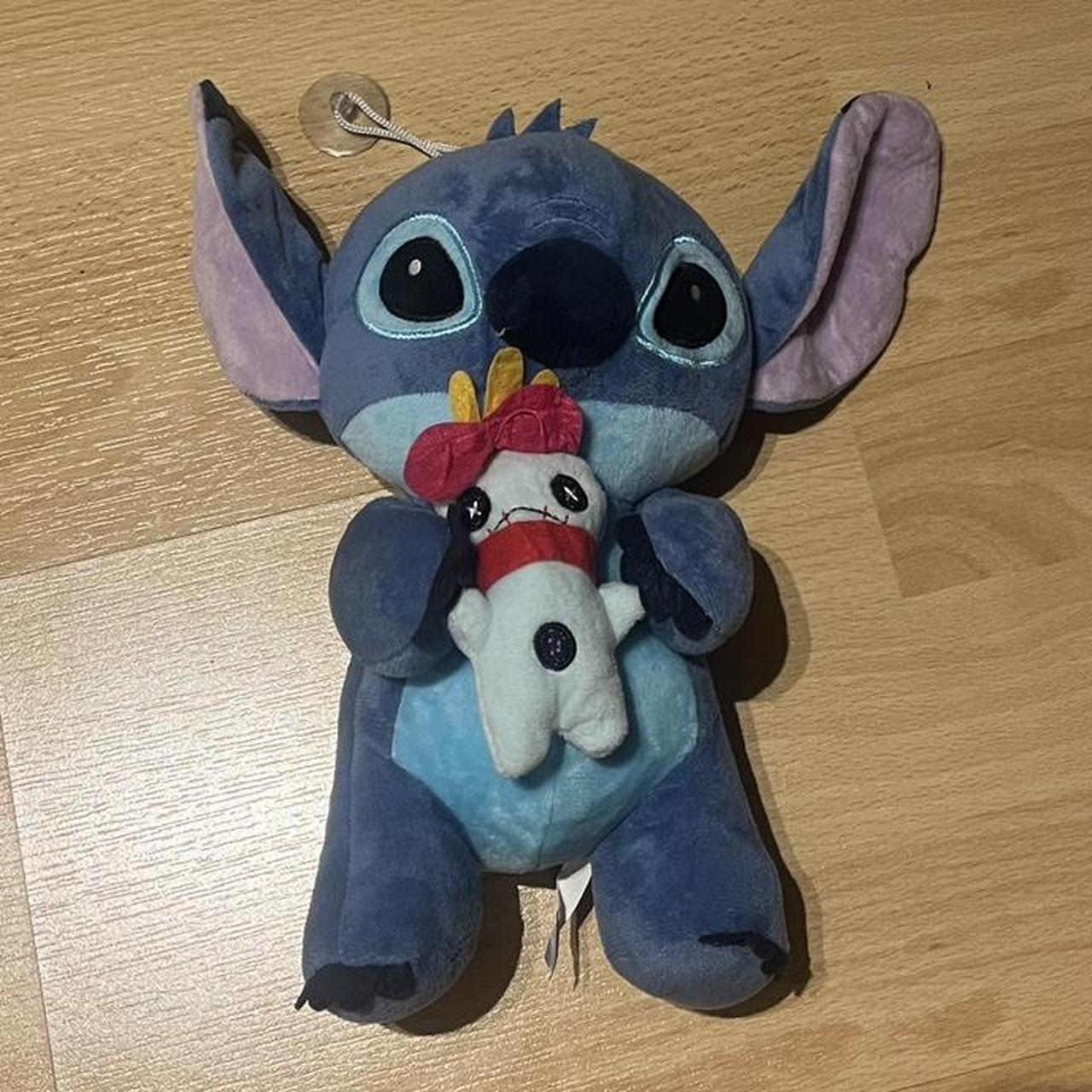 Lilo and stitch plushie/teddy with plastic suction... | Depop