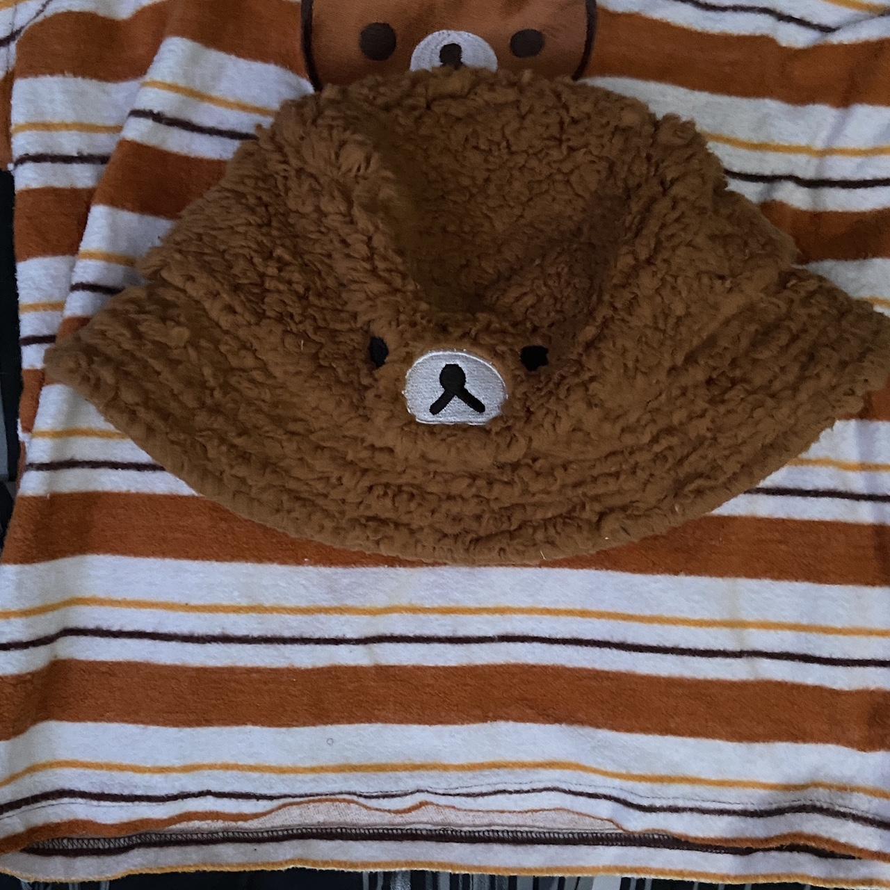 Hot Topic Men's Brown and White Hat | Depop