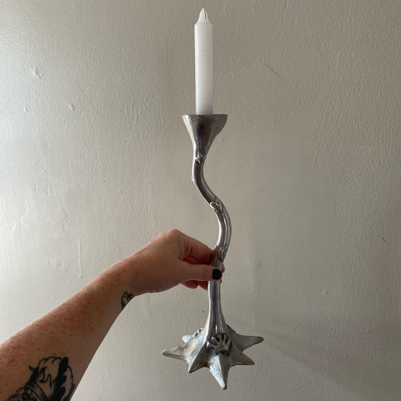 Totally 90’s candle stick with candle Made in India... - Depop