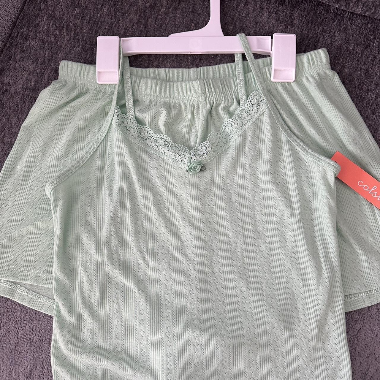 Colsie target brand pj set Never worn Still has... - Depop