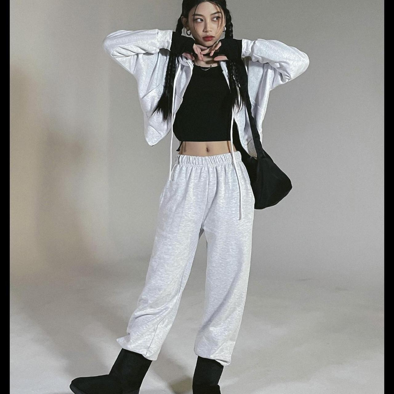 Codibook Binary01 Korean Fashion Black Cropped... - Depop