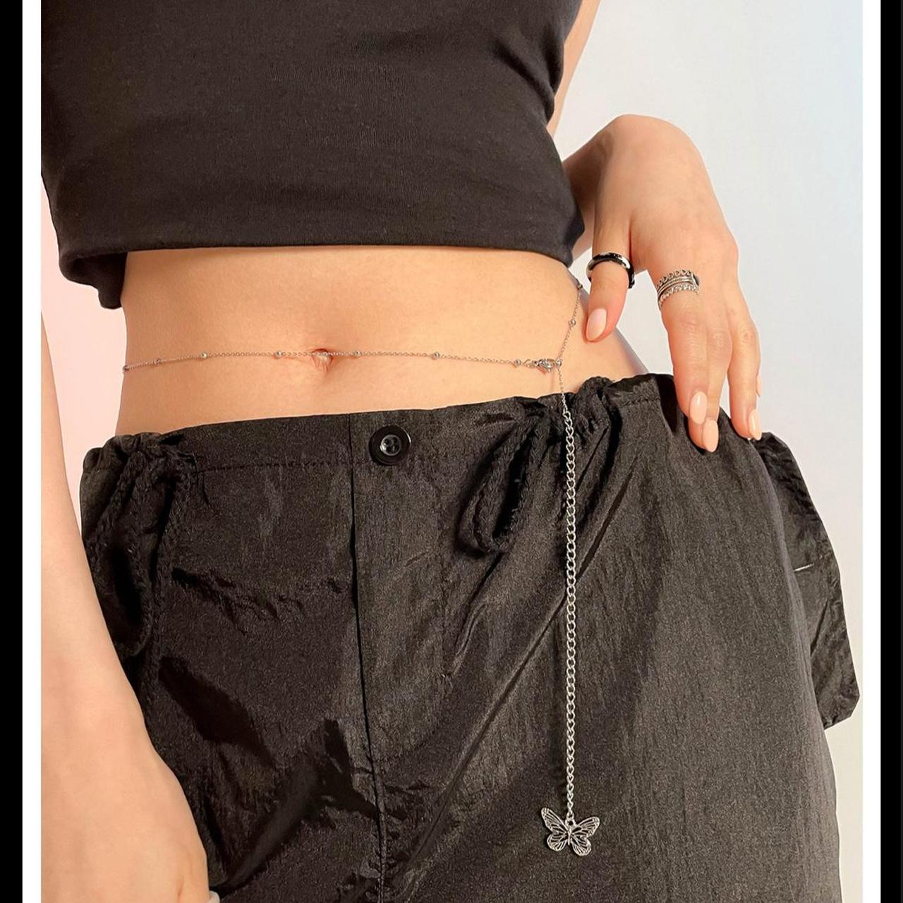 Codibook Korean Brand Binary01 Butterfly Chain... - Depop