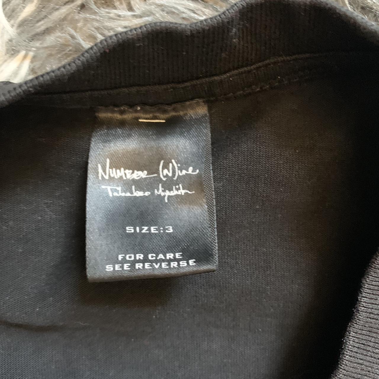 Number Nine Mickey Tee Size 3 Measurements Shown... - Depop