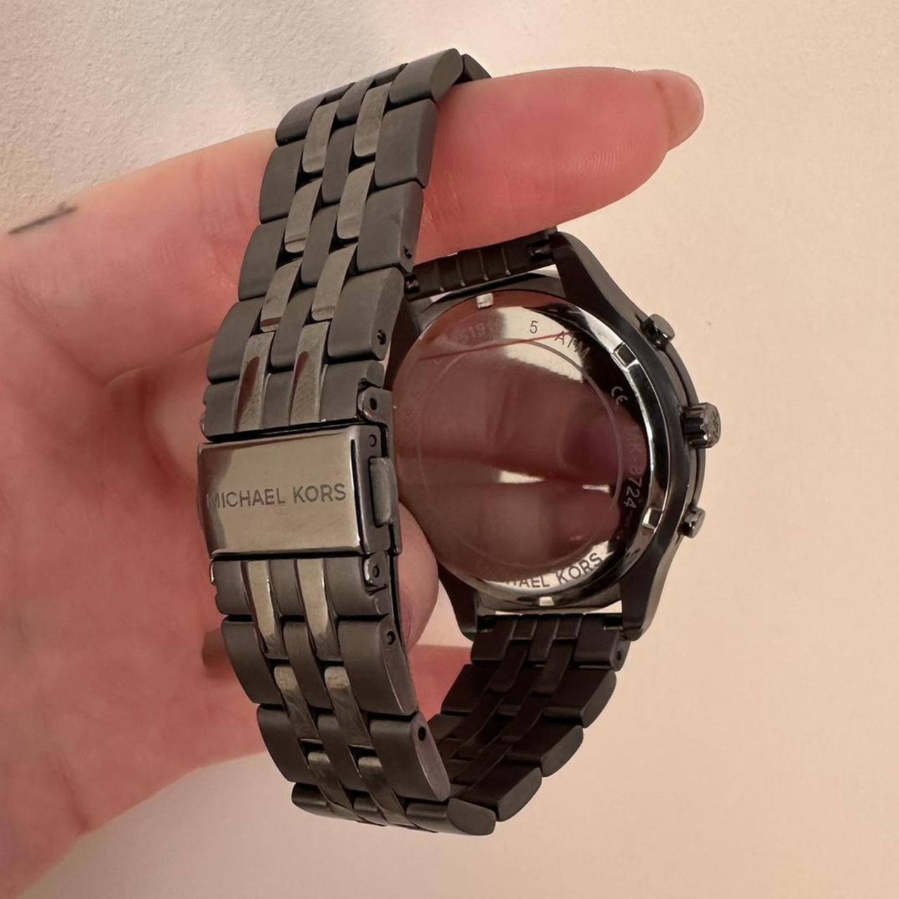 Michael Kors Tachymeter Blue Steel MK8724 Brand... - Depop