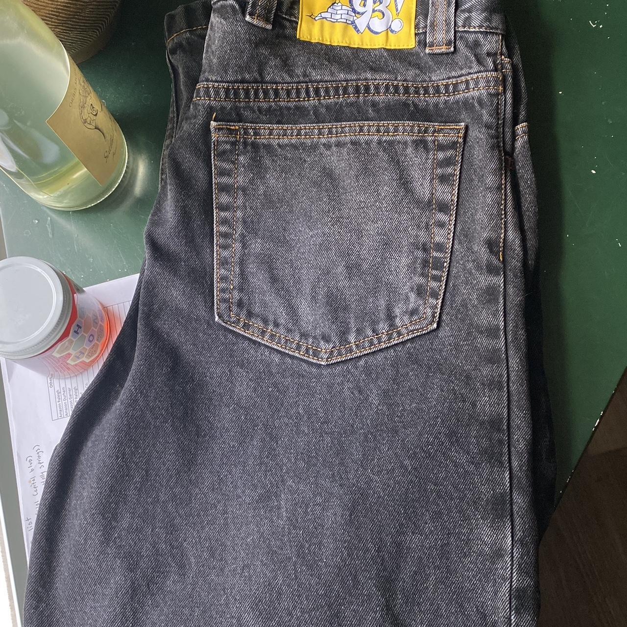 Polar 93 Denim Washed Black Great Jeans, Great Fit,... - Depop