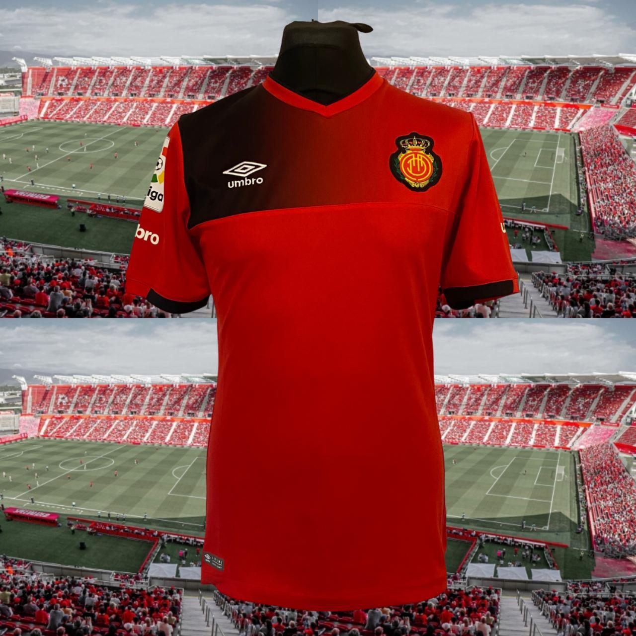 MALLORCA 2016-17 HOME FOOTBALL SHIRT Size:... - Depop