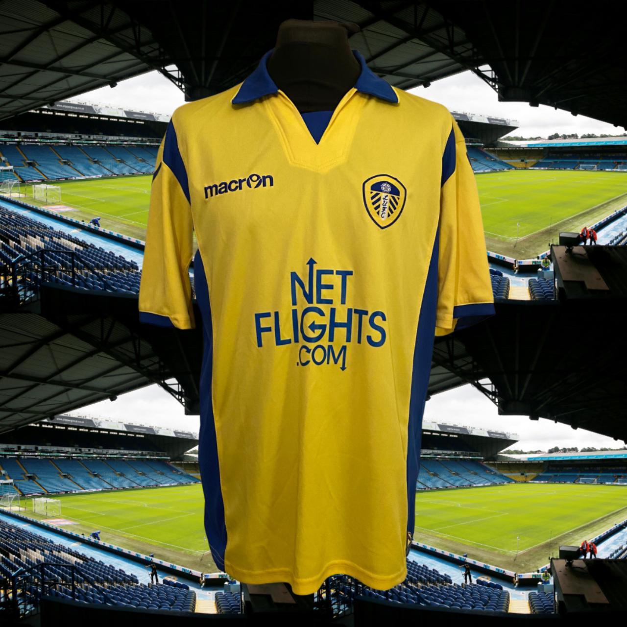 LEEDS UNITED 2009-10 AWAY FOOTBALL SHIRT This shirt... - Depop